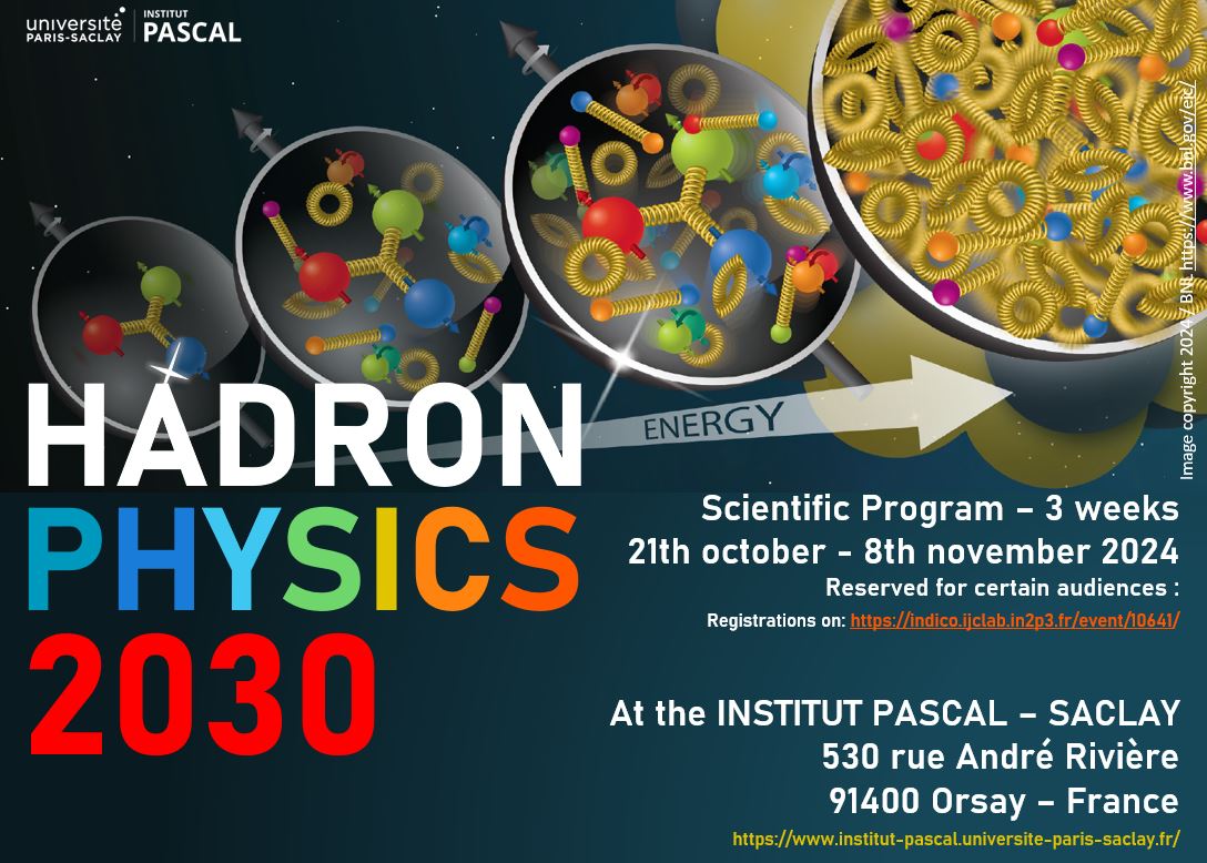 HADRON PHYSICS 2030 | Institut Pascal